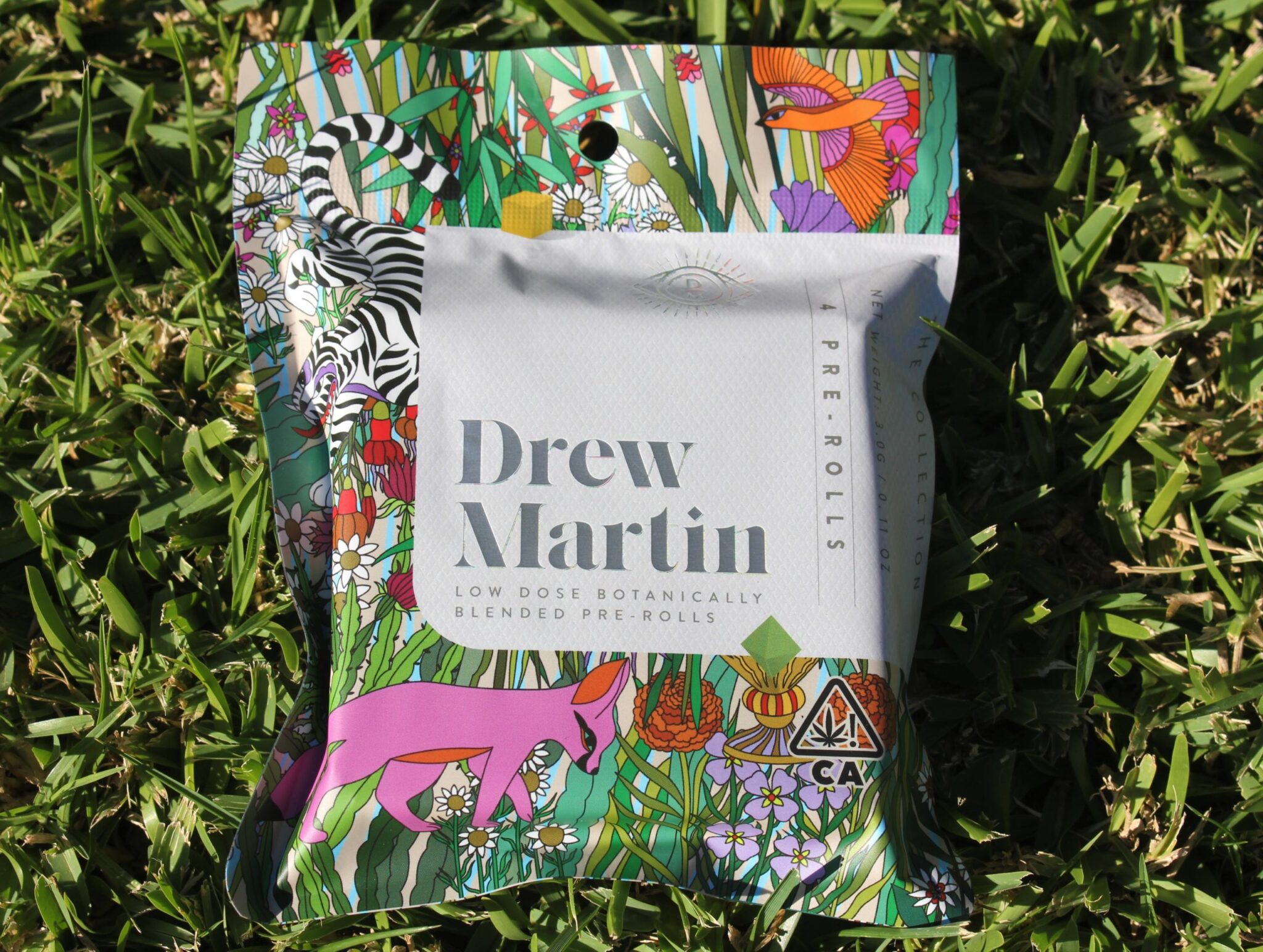 Cannabis Review - Drew Martin's Botanically Blended Pack of Prerolls